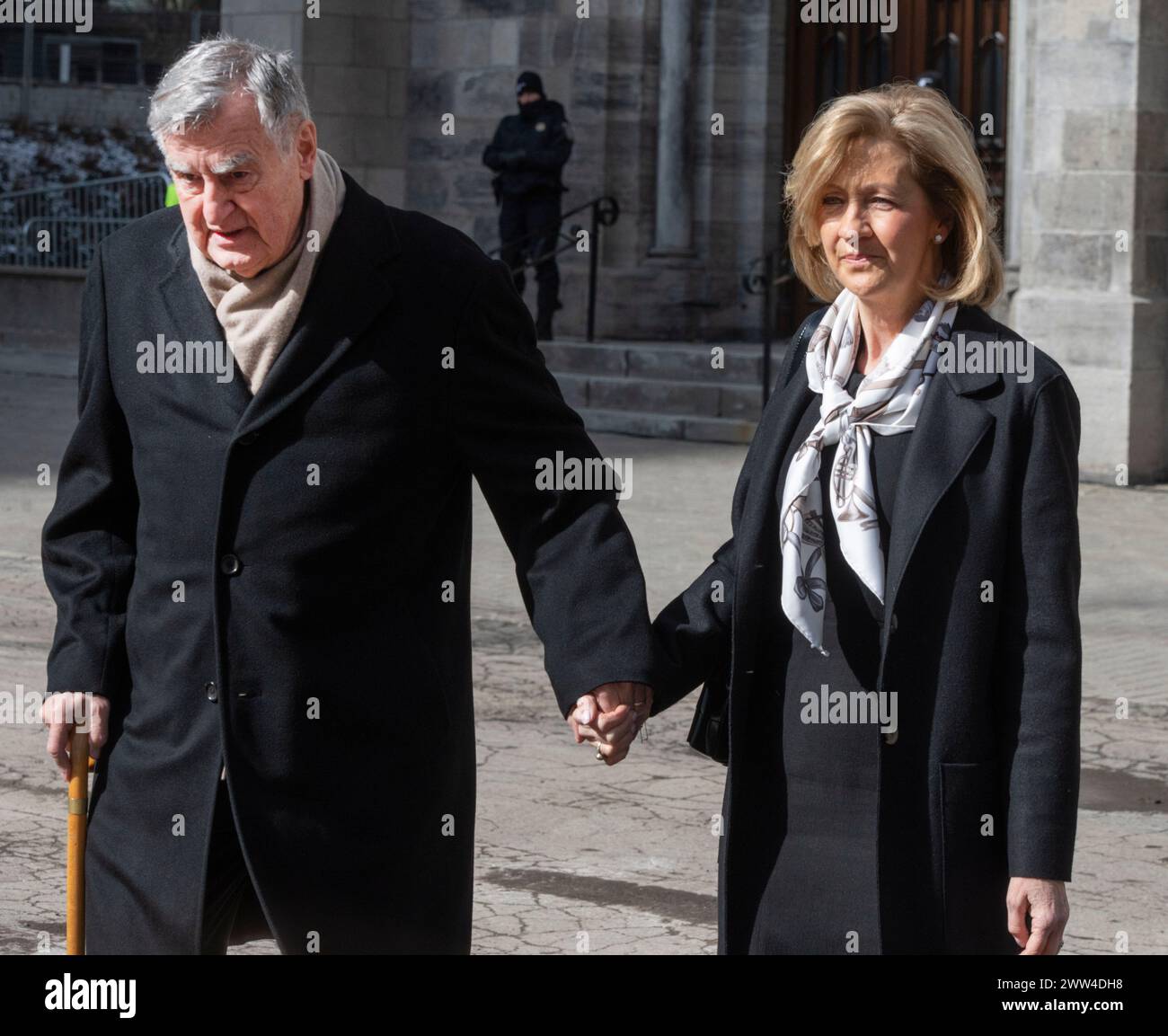 Montreal, Canada. 21st Mar, 2024. Former Quebec premier Lucien Bouchard ...