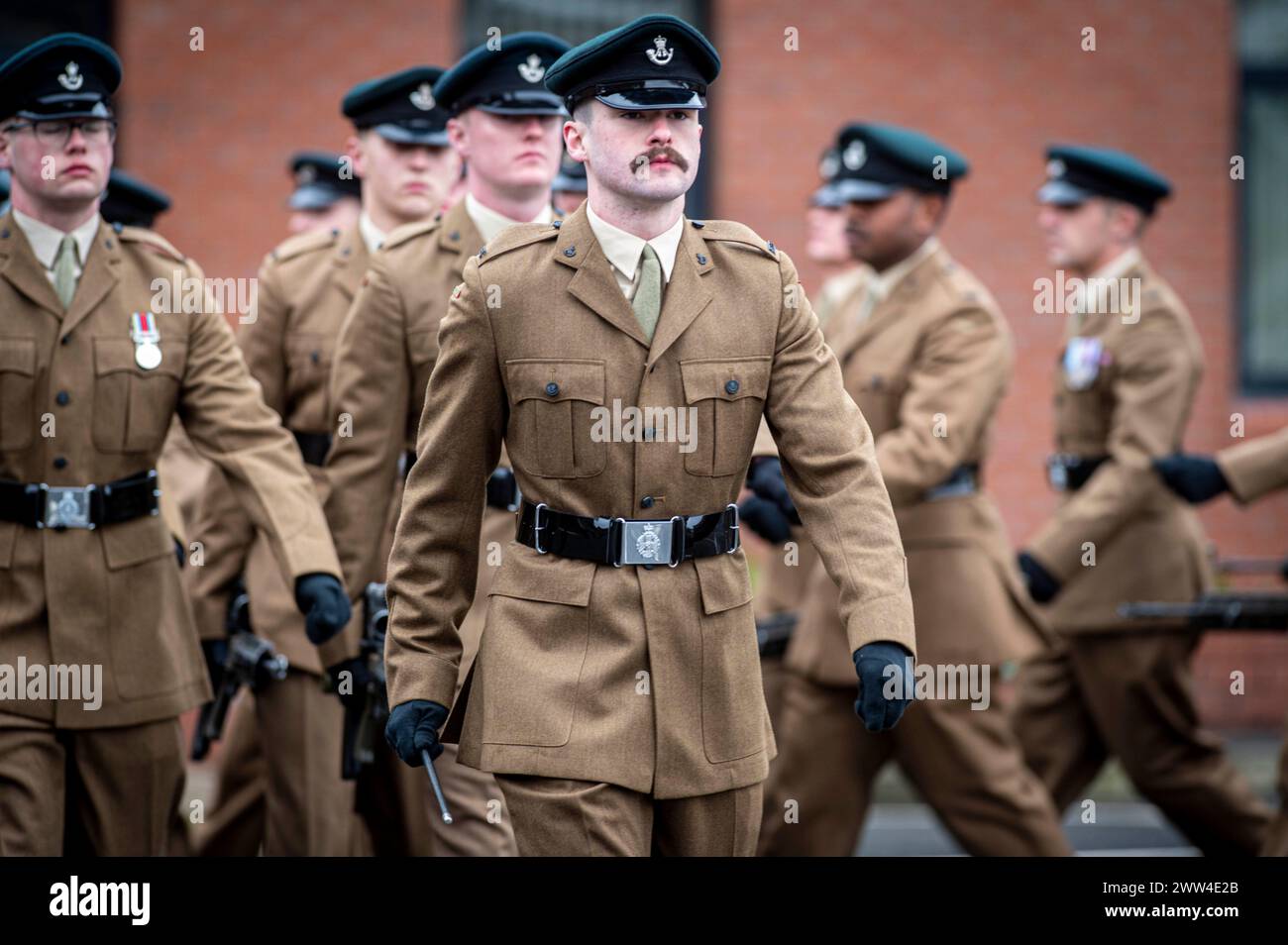 Handout photo issued by the Ministry of Defence (MOD) of Rifleman Hugo ...