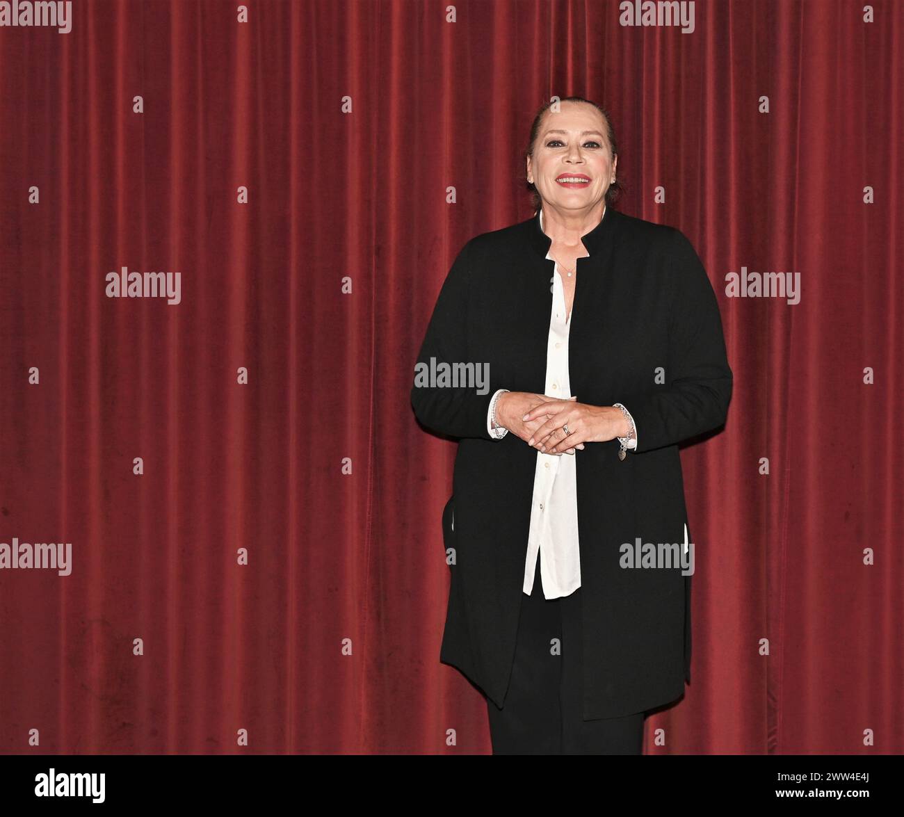 Milan, Italy. 21st Mar, 2024. Milan, Italy STEEL FLOWERS prose theater ...