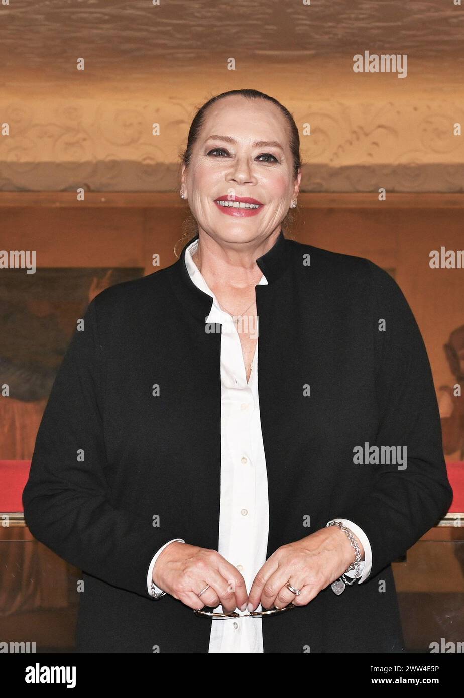 Milan, Italy. 21st Mar, 2024. Milan, Italy STEEL FLOWERS prose theater ...