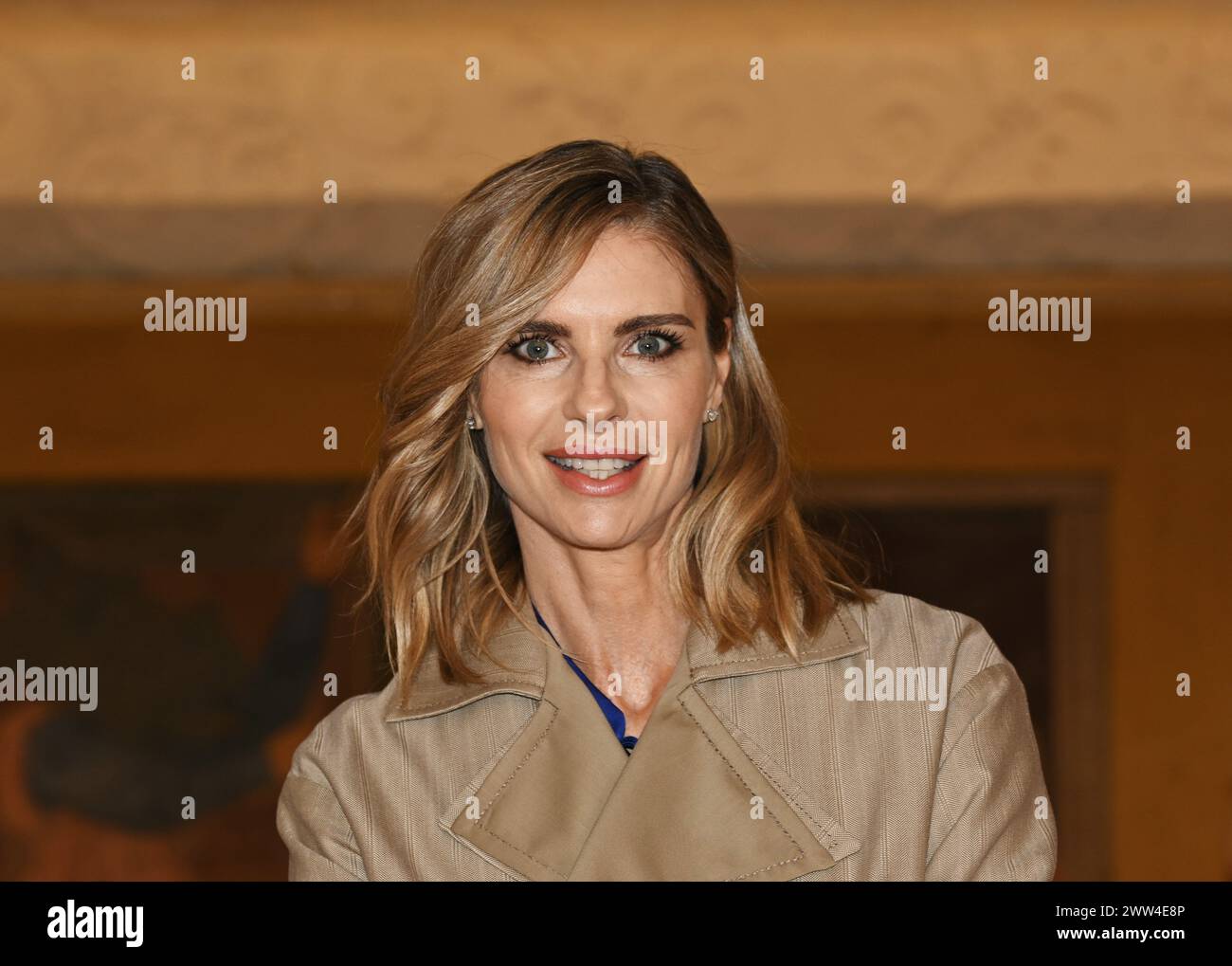 Milan, Italy. 21st Mar, 2024. Milan, Italy STEEL FLOWERS prose theater ...