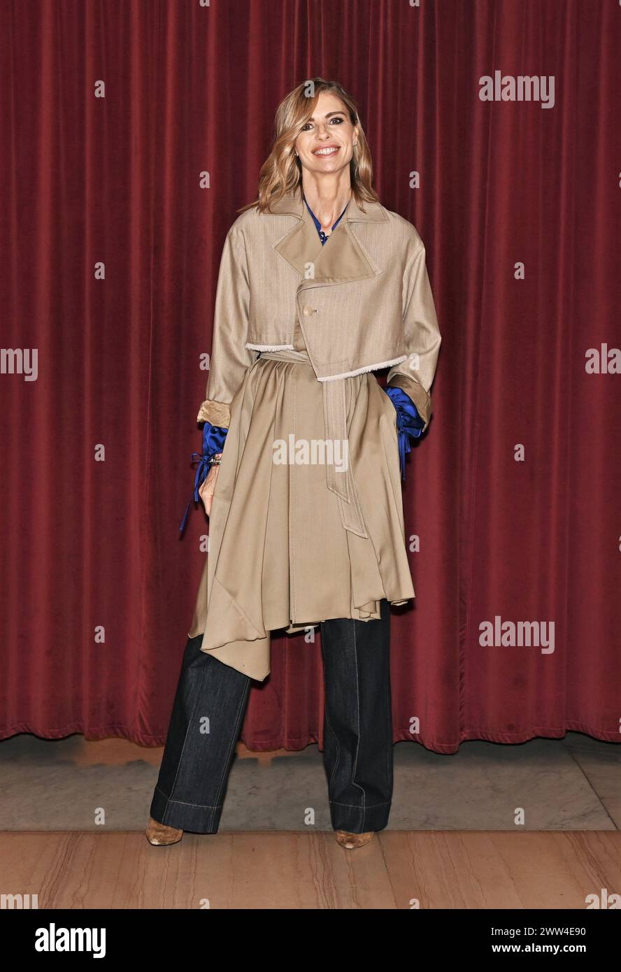 Milan, Italy. 21st Mar, 2024. Milan, Italy STEEL FLOWERS prose theater ...