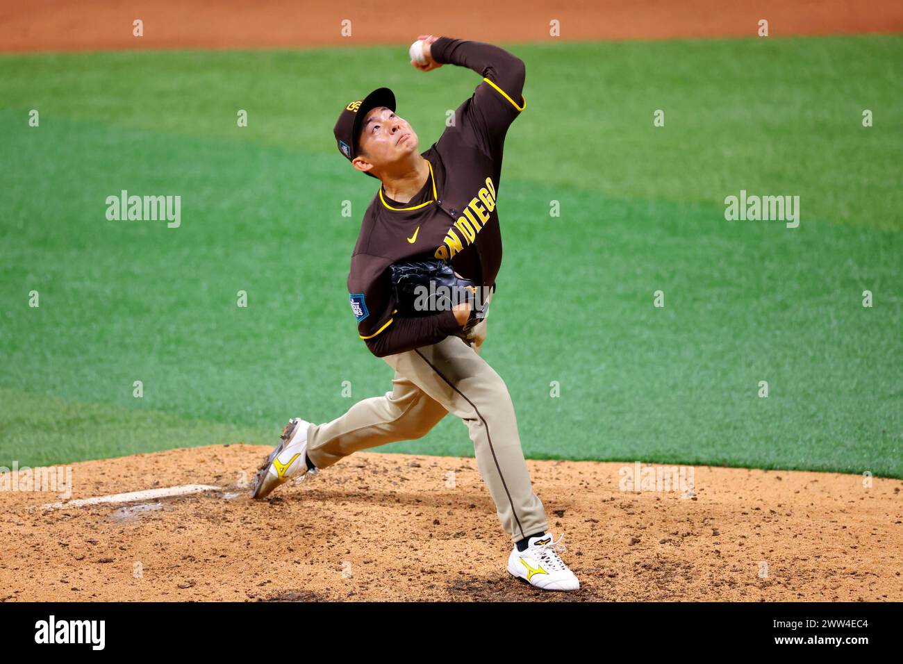 Yuki Matsui (Padres), MARCH 21, 2024 - Baseball : MLB World Tour Seoul ...