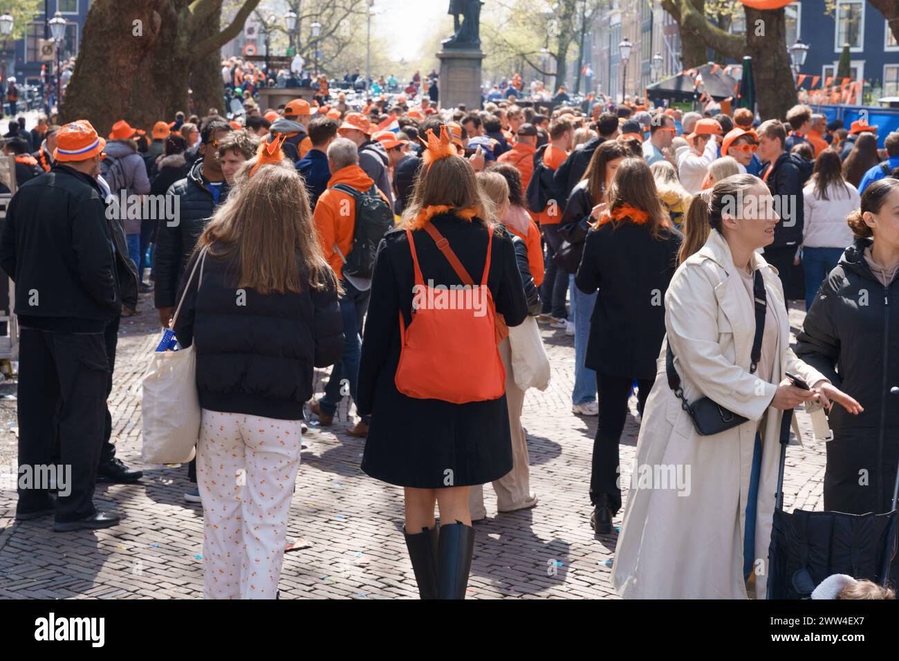 Koningsdag (kings day) amsterdam hi-res stock photography and images ...