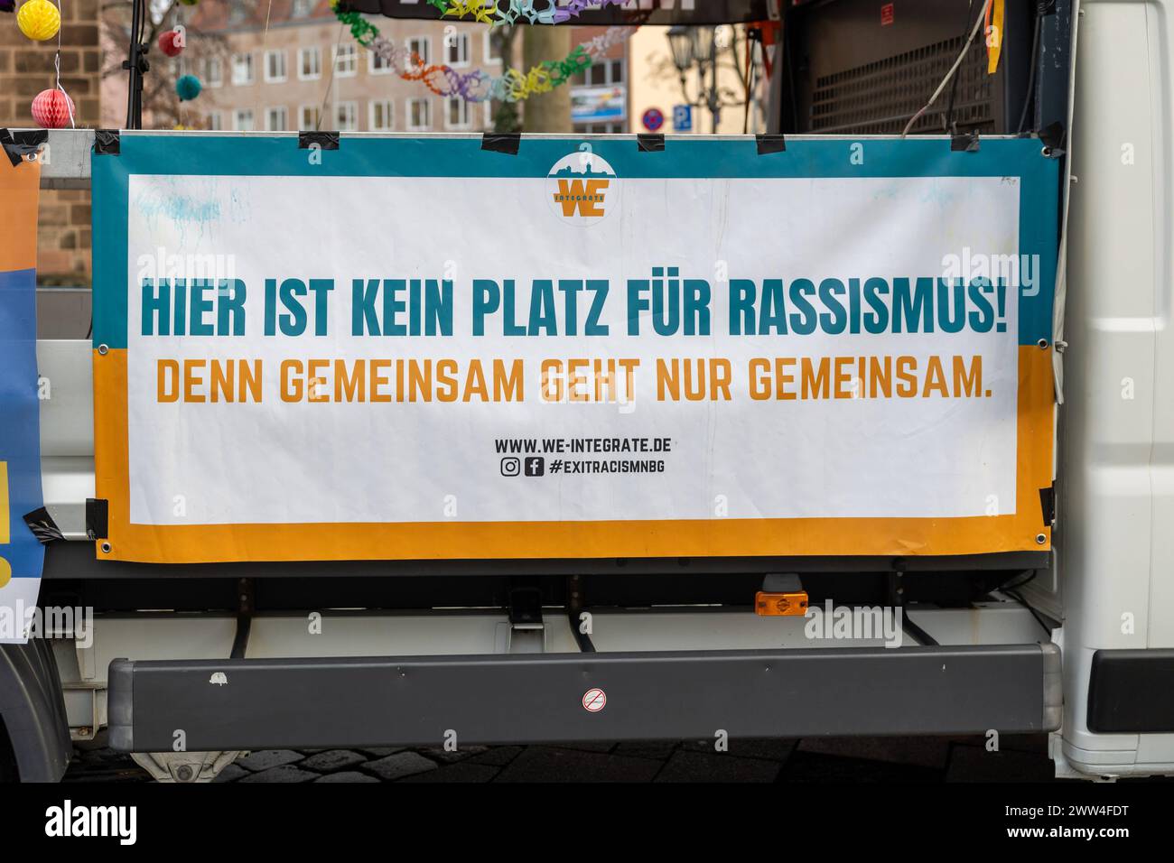 Demonstration Gemeinsam gegen Rechtsextremismus in Nürnberg Ver.di ruft ...