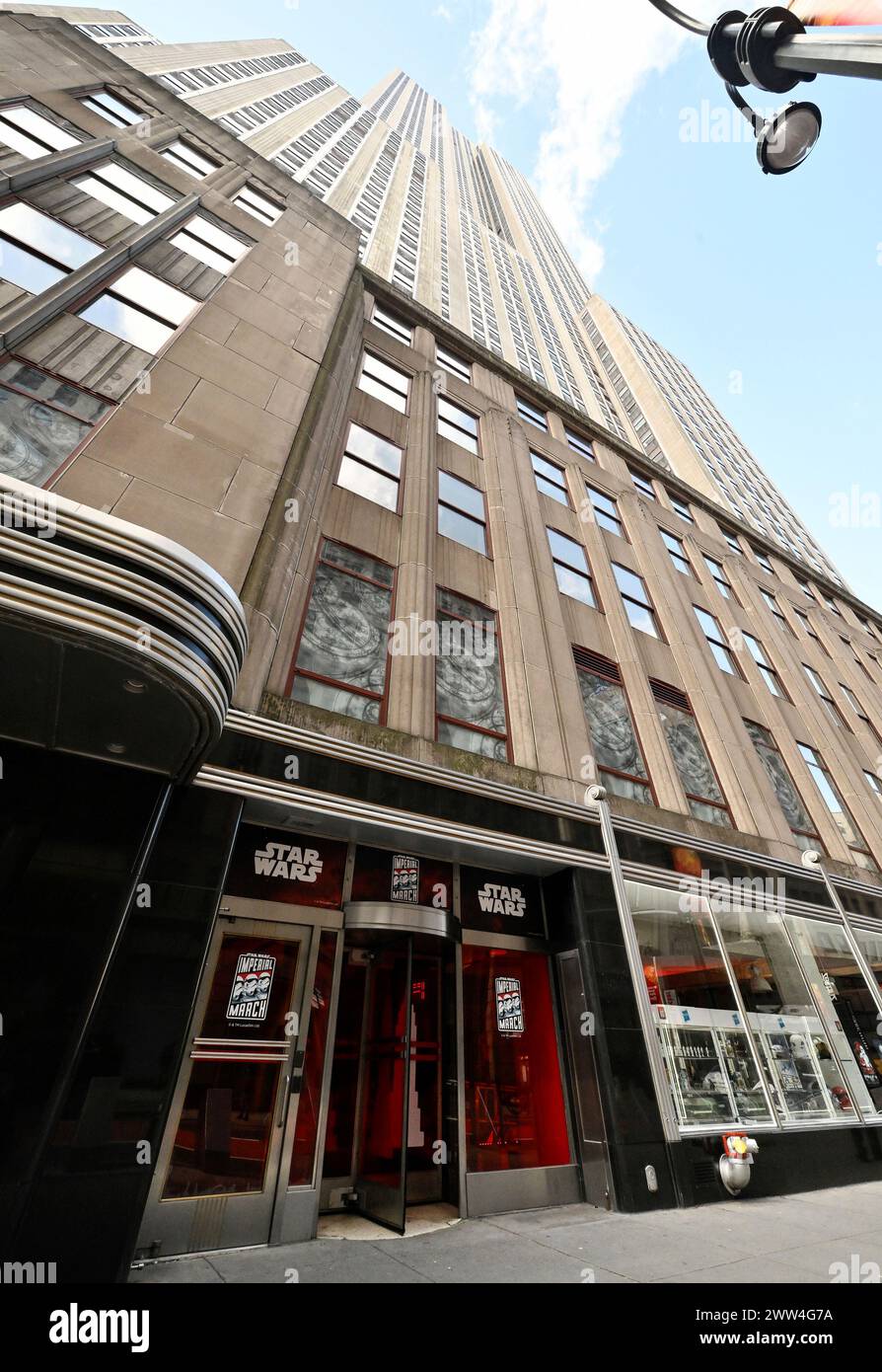 Street view of the entrance to the Hasbro and Amazon Star Wars ...