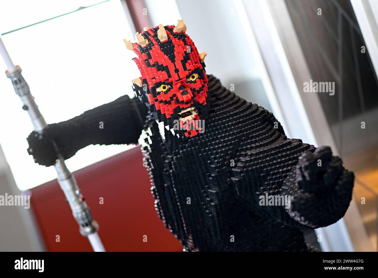 A Star Wars Lego installation is part of the Star Wars Empire State ...