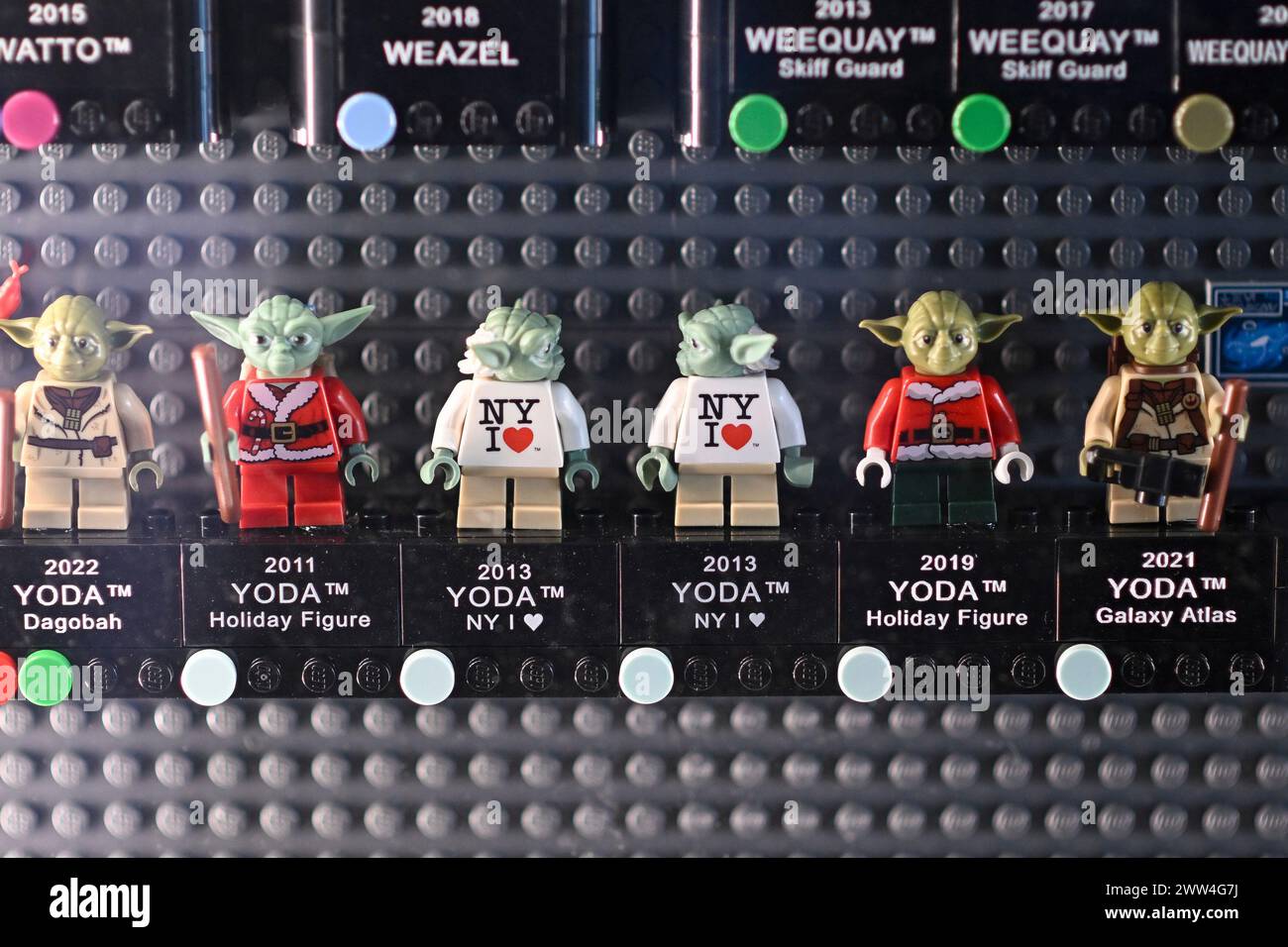 A Star Wars Lego installation is part of the Star Wars Empire State ...