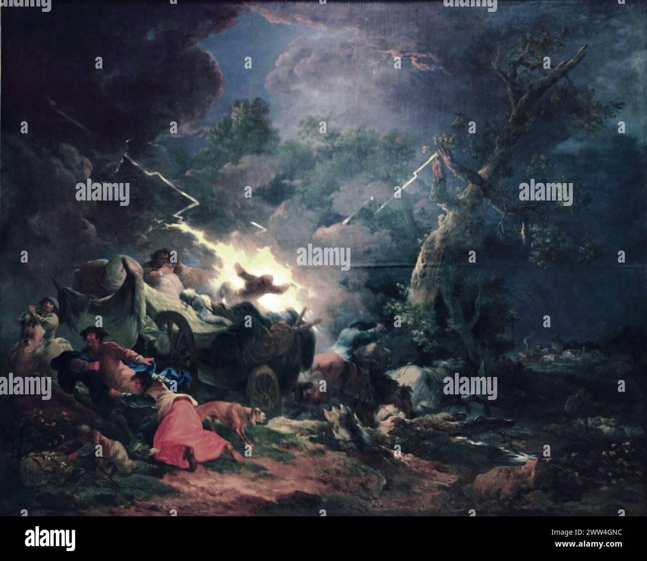 undefined More details The Storm, one of four "disaster paintings ...