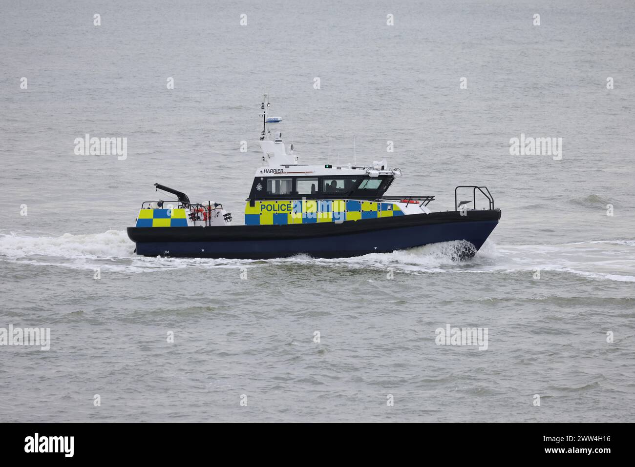 The Ministry of Defence Marine Police Unit launch HARRIER. The vessel ... The Ministry of Defence Marine Police Unit launch HARRIER. The vessel ...