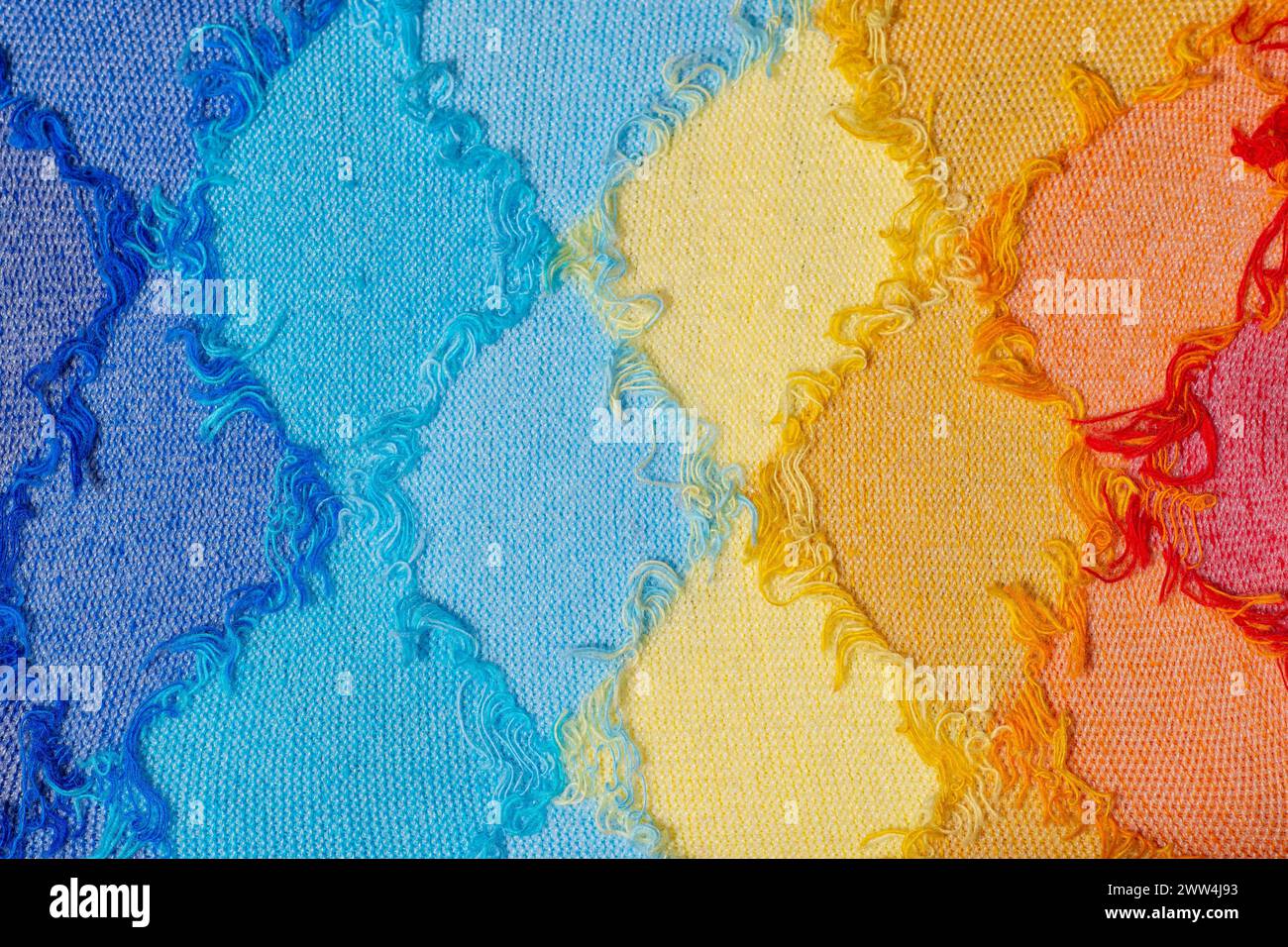 Colorful threads. Argyle pattern. Cold colors vs warm colors background ... Colorful threads. Argyle pattern. Cold colors vs warm colors background ...