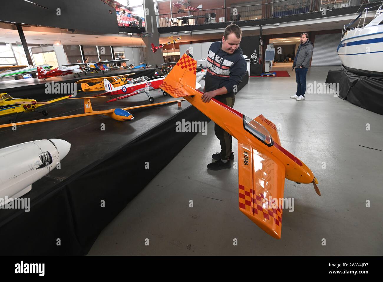 Olomouc, Czech Republic. 21st Mar, 2024. Aeronautical, ship and ...