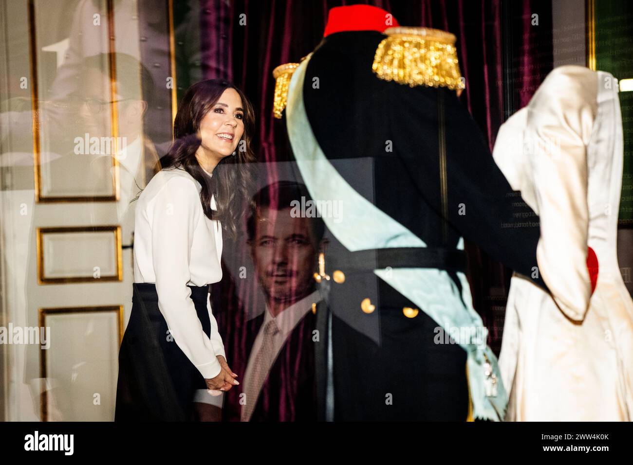 The royal couple, King Frederik X and Queen Mary, participate in the ...