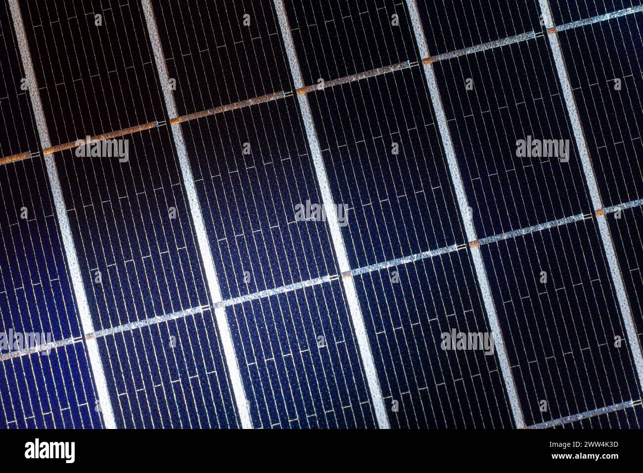 Solar panel used to convert sunlight into electricity. Eco power source ...