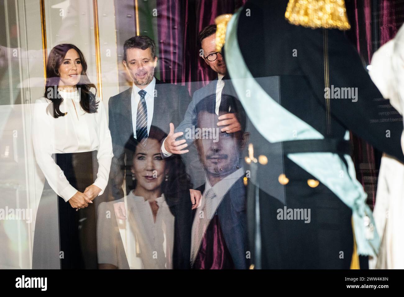 The royal couple, King Frederik X and Queen Mary, participate in the ...