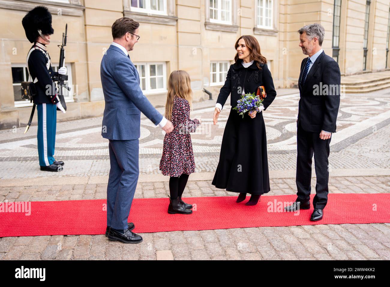 The royal couple, King Frederik X and Queen Mary, arrive for the ...