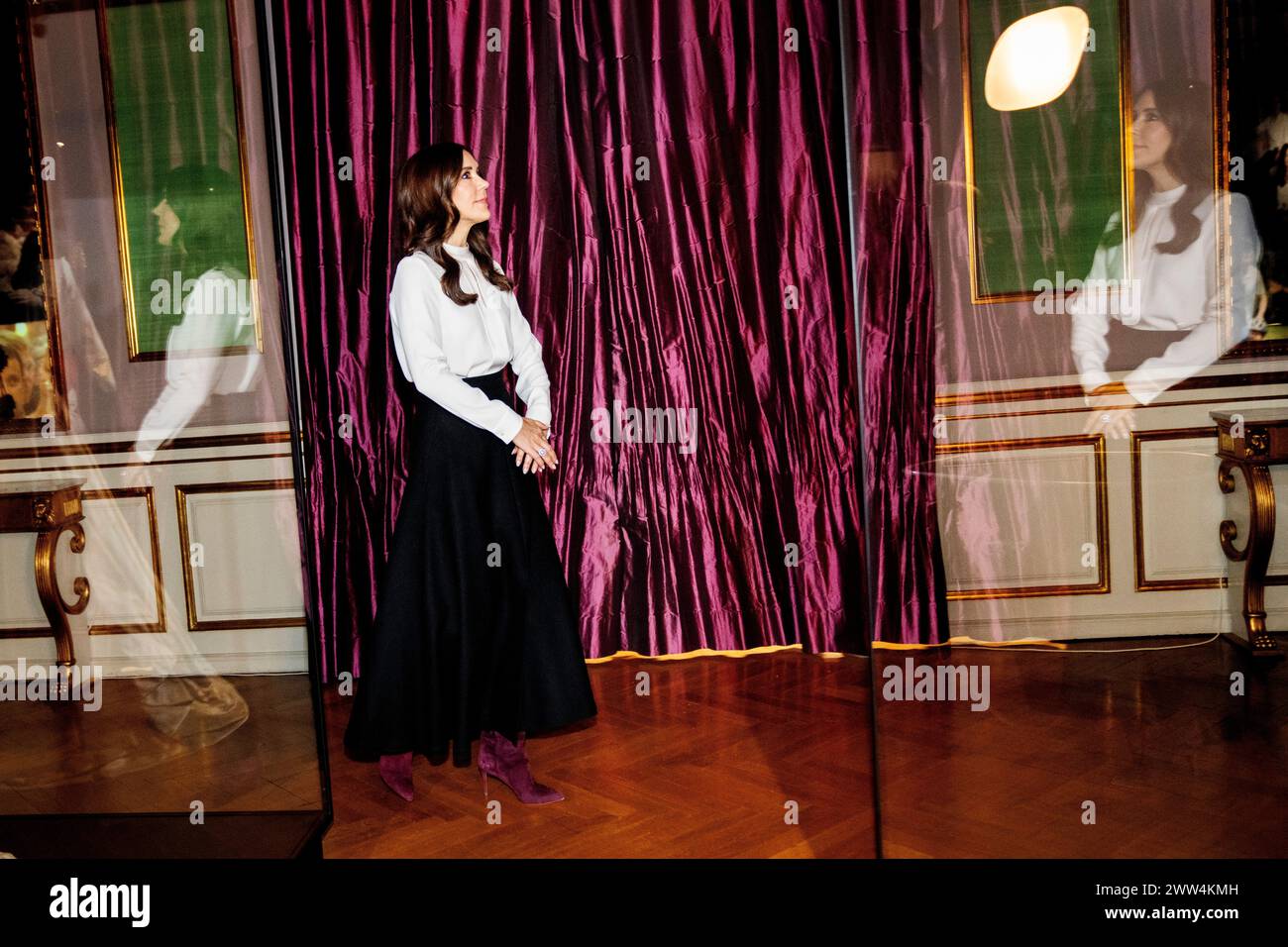 The royal couple, King Frederik X and Queen Mary, participate in the ...