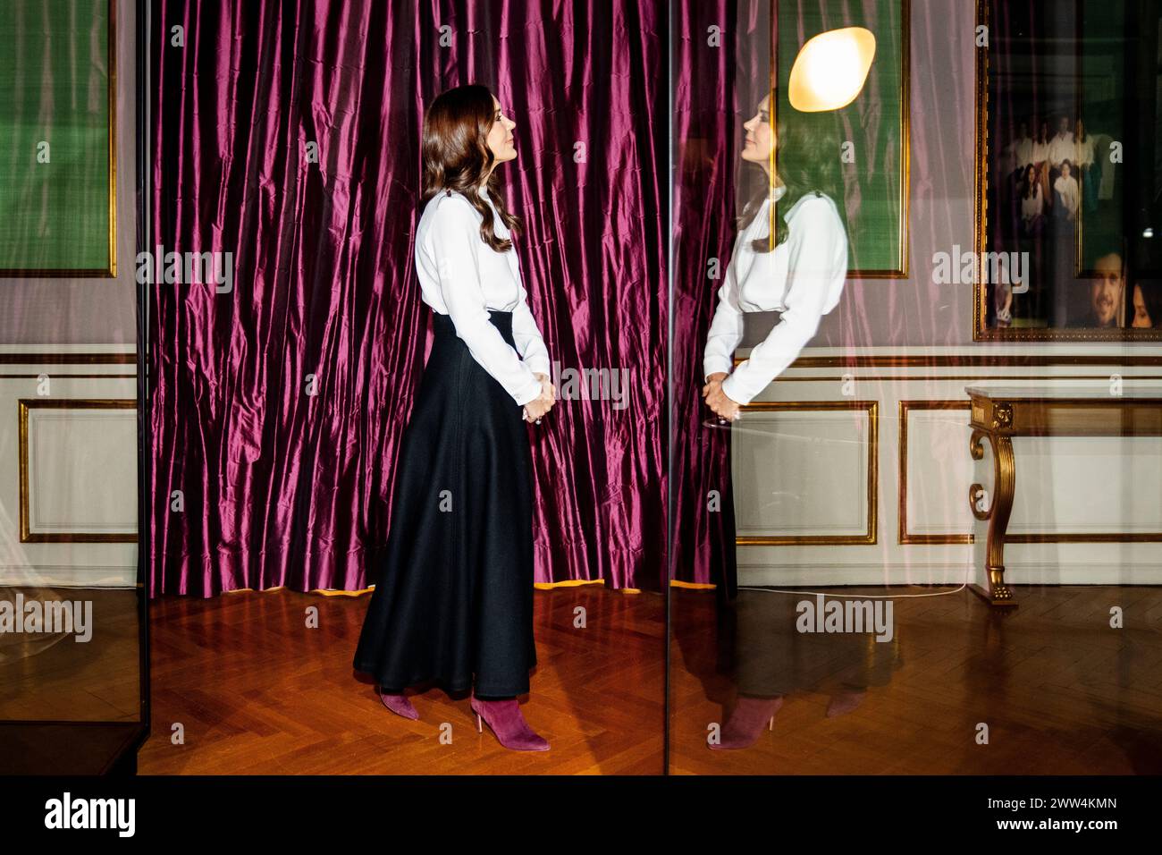 The royal couple, King Frederik X and Queen Mary, participate in the ...