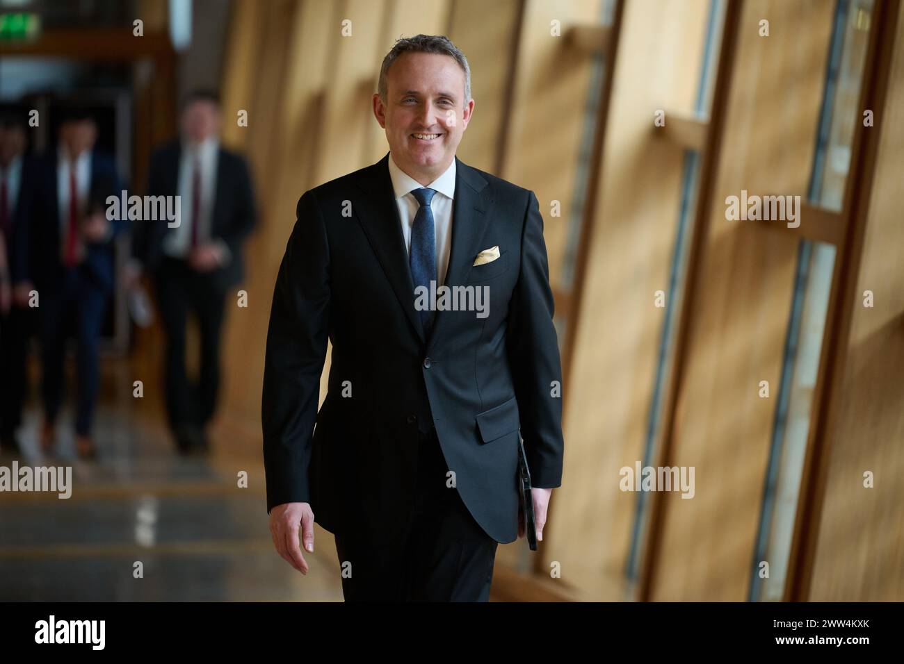 Edinburgh Scotland, UK 21 March 2024. Alex Cole-Hamilton MSP at the ...