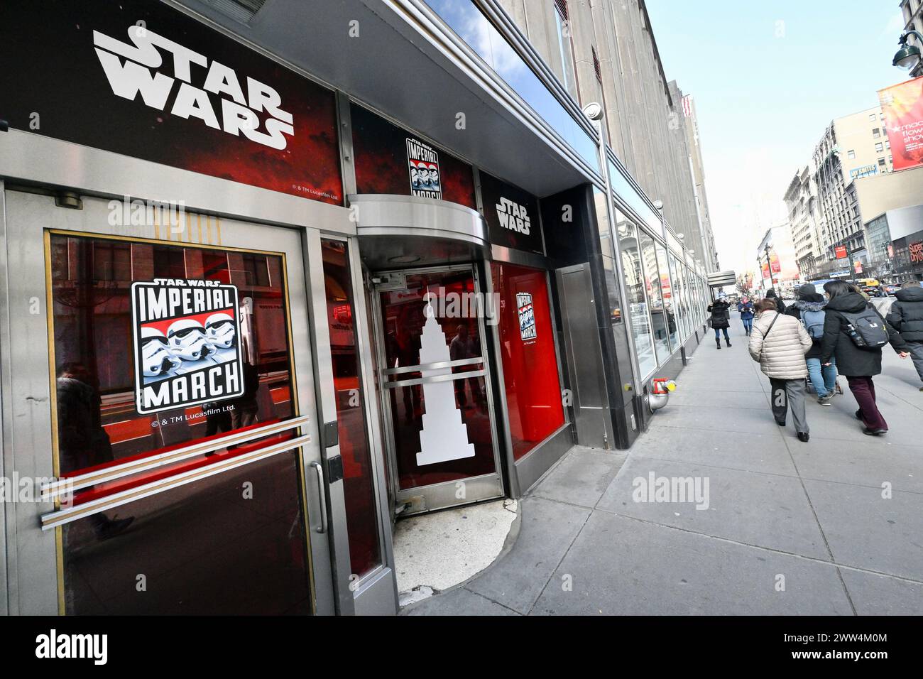 Street view of the entrance to the Hasbro and Amazon Star Wars ...