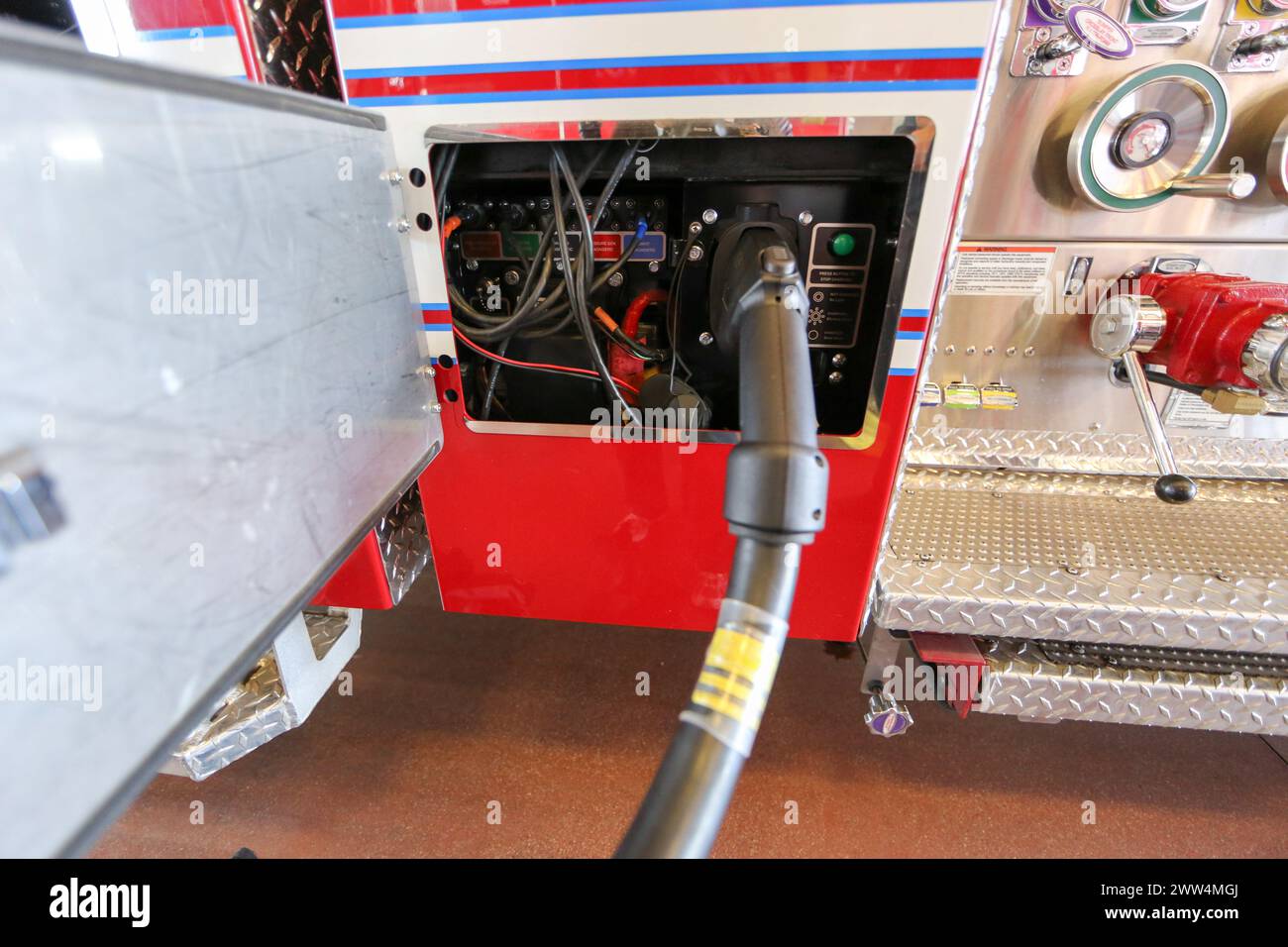 Gibert's new Pierce Volterra electric fire truck operates out of Fire ...