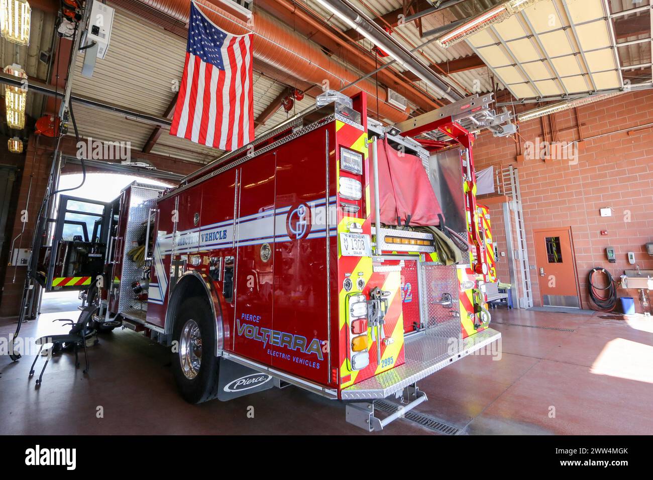 Electric fire truck hi-res stock photography and images - Alamy