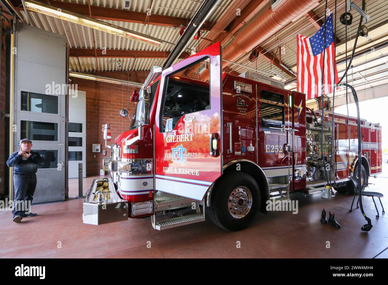 Gibert's new Pierce Volterra electric fire truck operates out of Fire ...