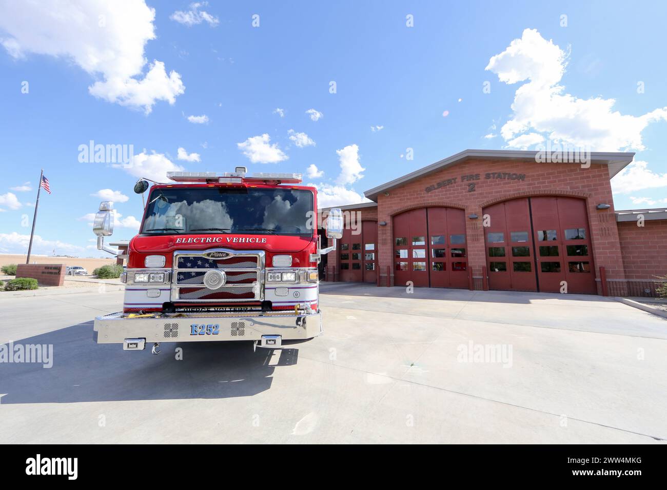 Gibert's new Pierce Volterra electric fire truck operates out of Fire ...