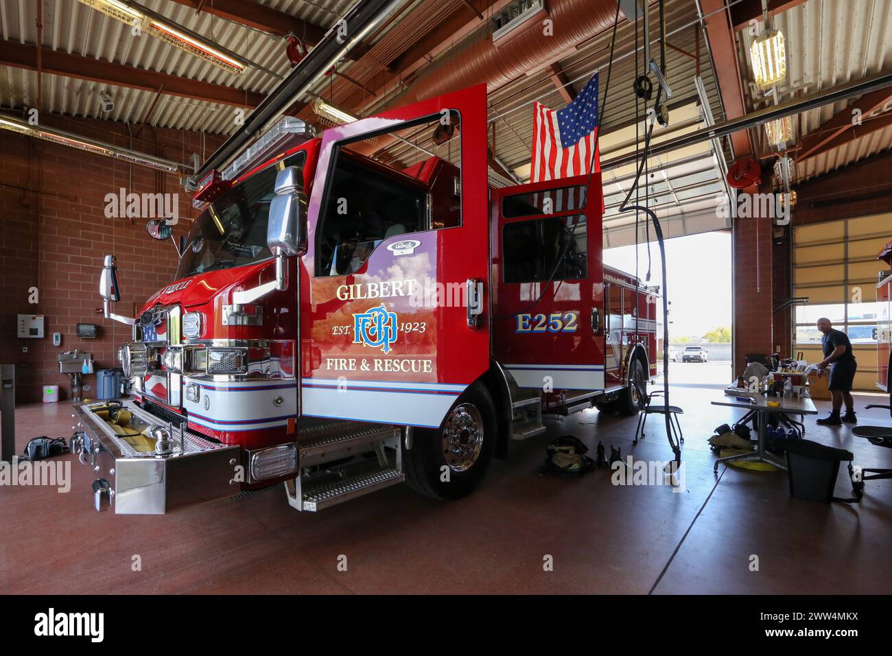 Gibert's new Pierce Volterra electric fire truck operates out of Fire ...
