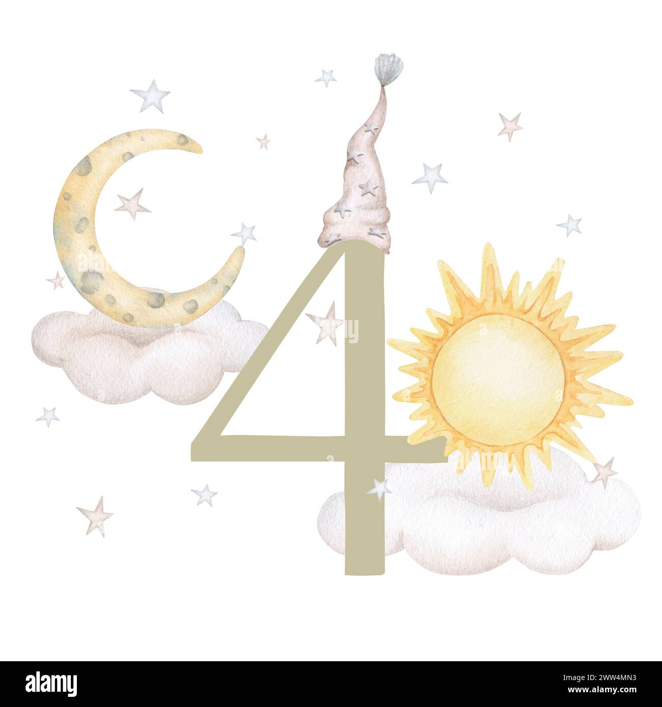 4 month baby girl Cut Out Stock Images & Pictures - Alamy