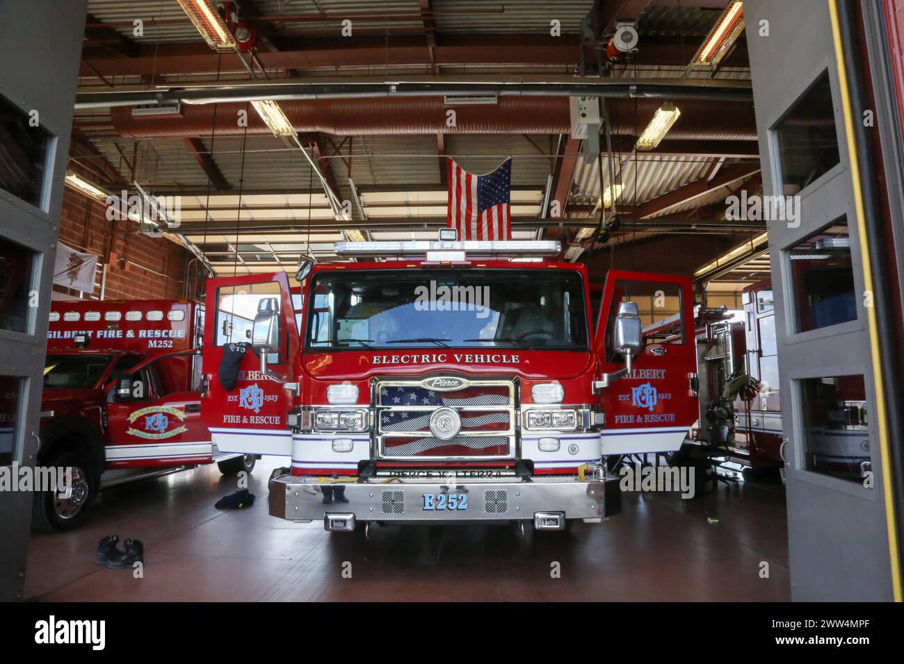 Gibert's new Pierce Volterra electric fire truck operates out of Fire ...