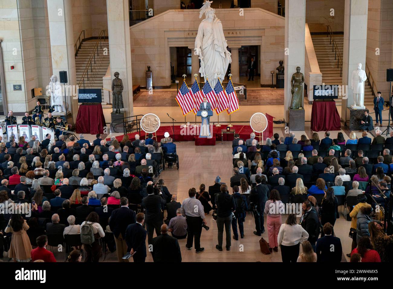 Washington, United States. 21st Mar, 2024. House Minority Leader Rep ...