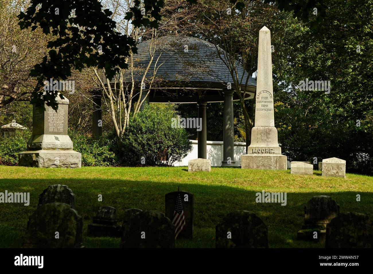 2023 - Lowell Cemetery - Lowell, MA. The dome of the O.M. Whipple ...