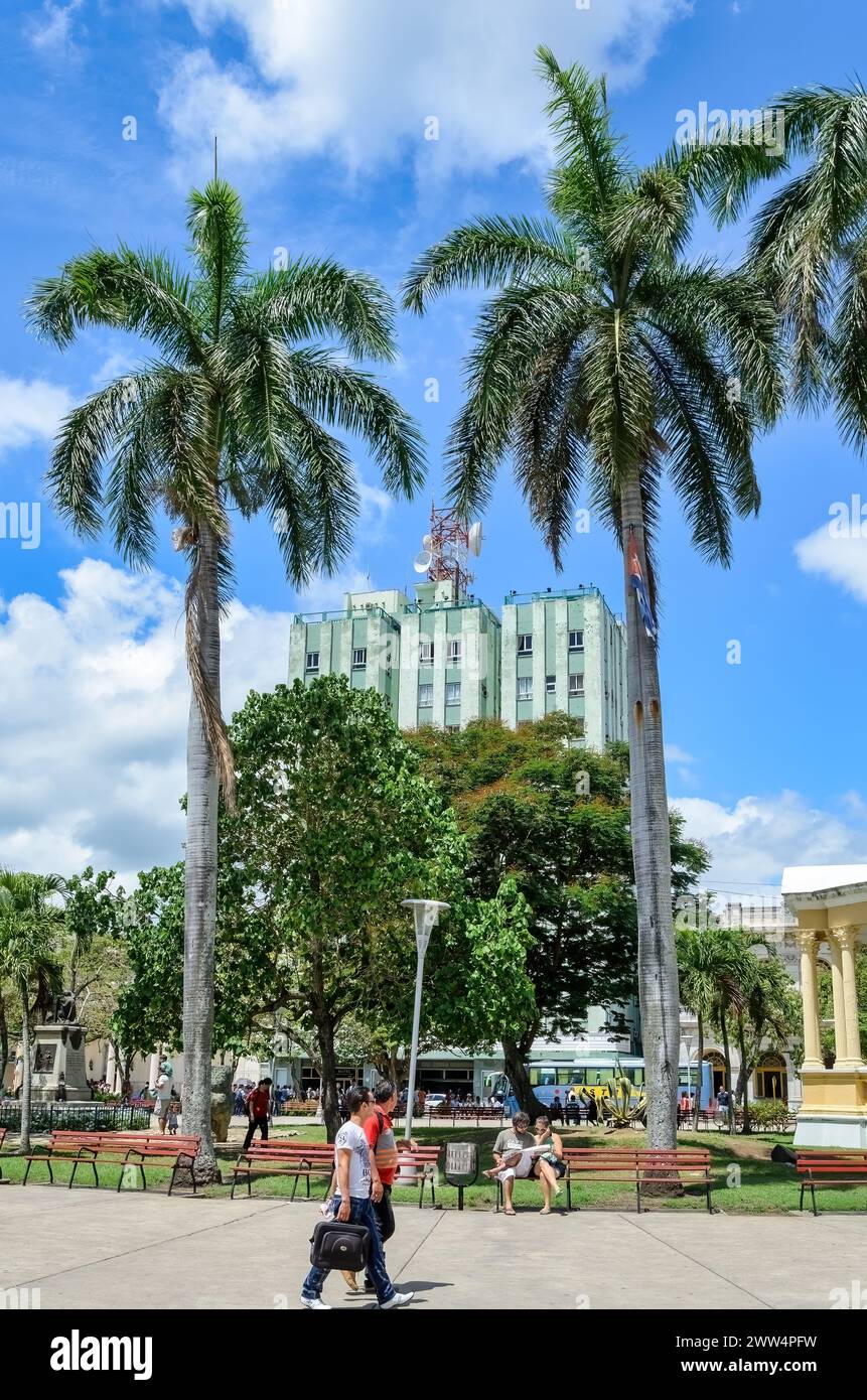 parque leoncio vidal, santa clara, cuba Stock Photo - Alamy