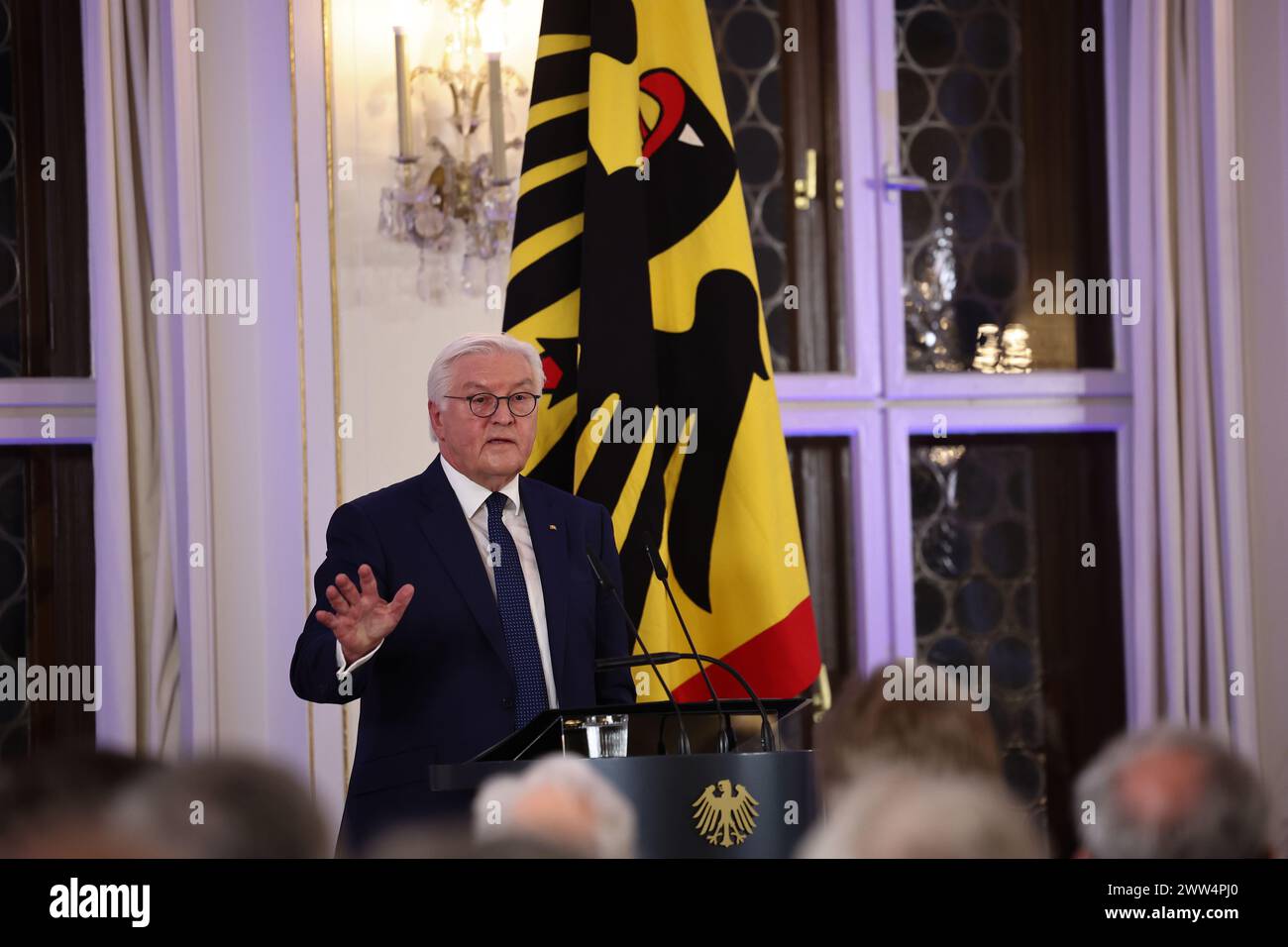 Leipzig, Germany. 21st Mar, 2024. Federal President Frank-Walter ...