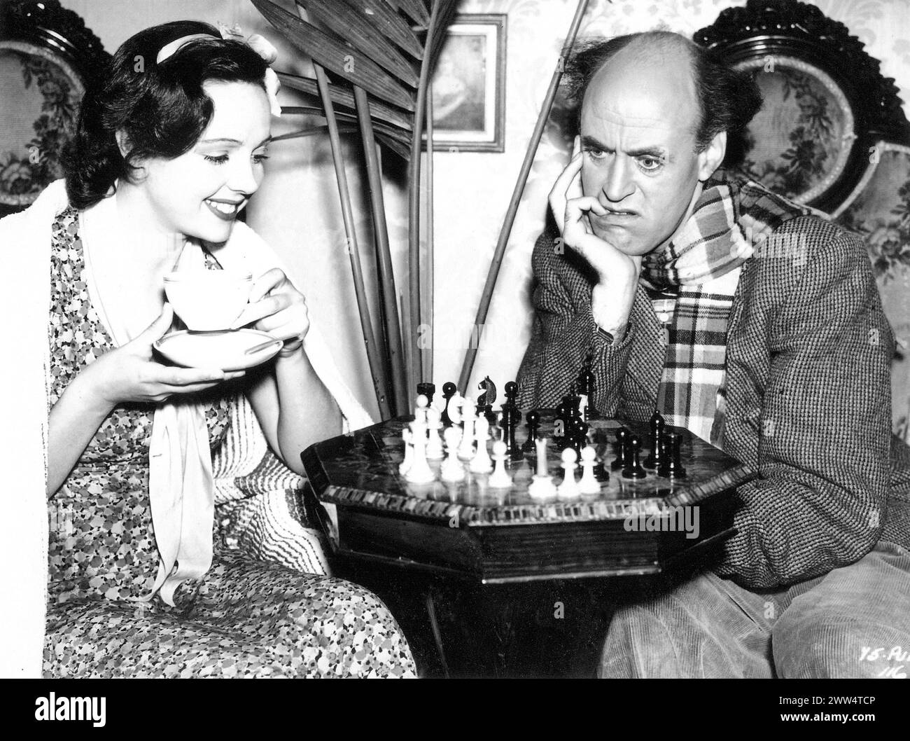 British Actress JESSIE MATTHEWS and comic actor ALASTAIR SIM playing ...