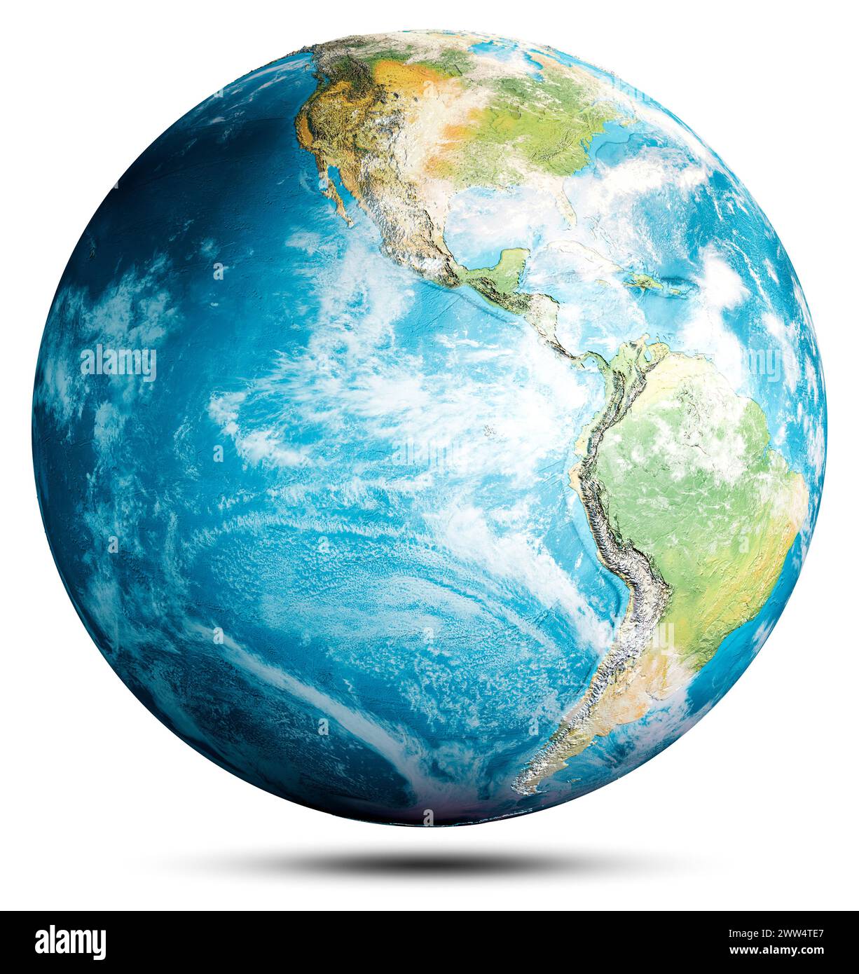 Planet Earth. Elements of this image furnished by NASA. 3d rendering ...