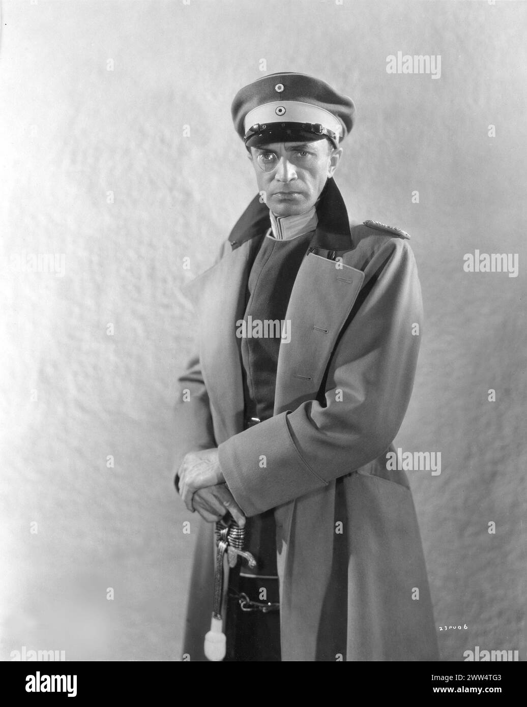 A Portrait of German actor CONRAD VEIDT as Commandant Oberaertz in I ...