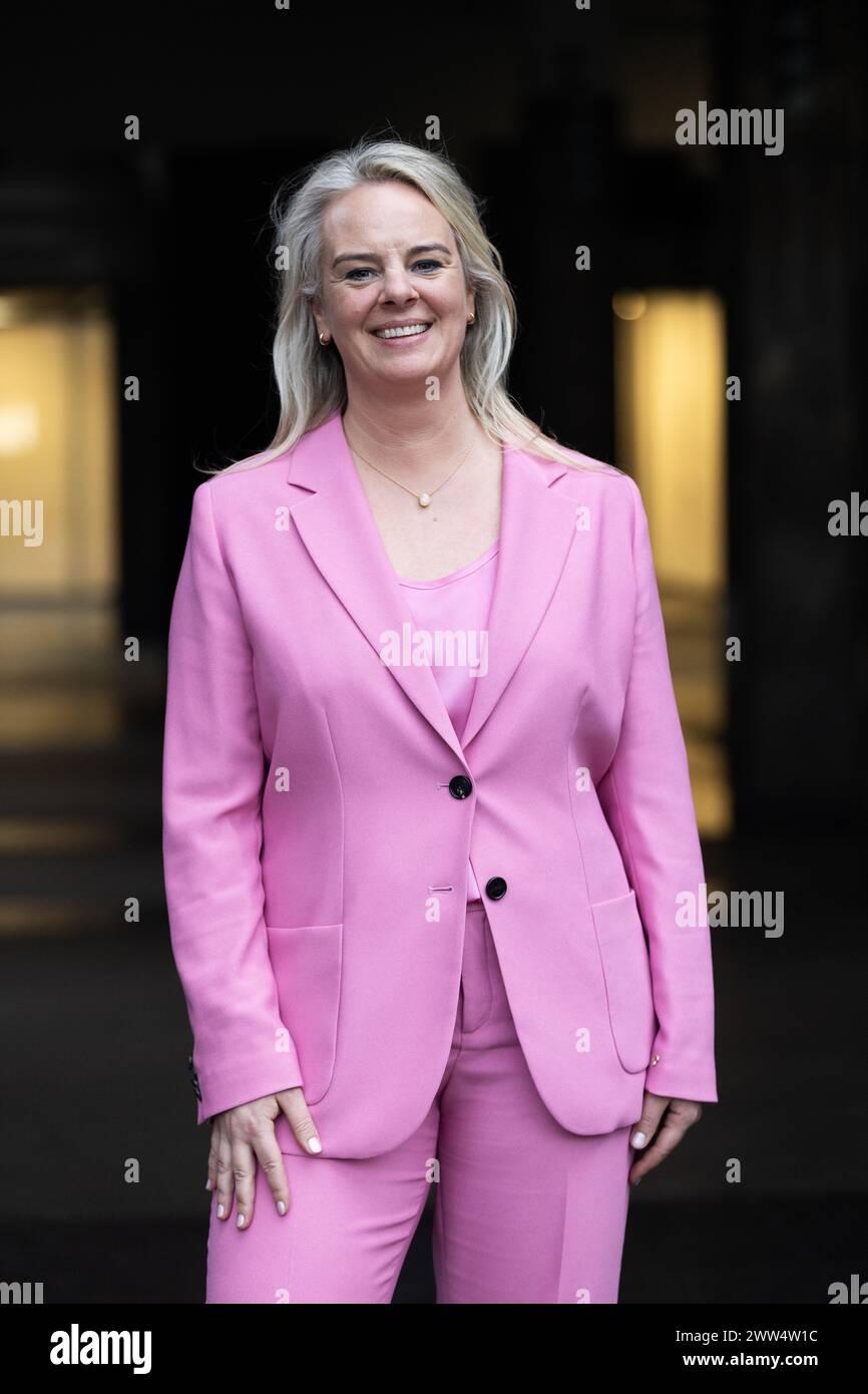 AMSTERDAM - Portrait of Marieke de Witte during the presentation of the ...