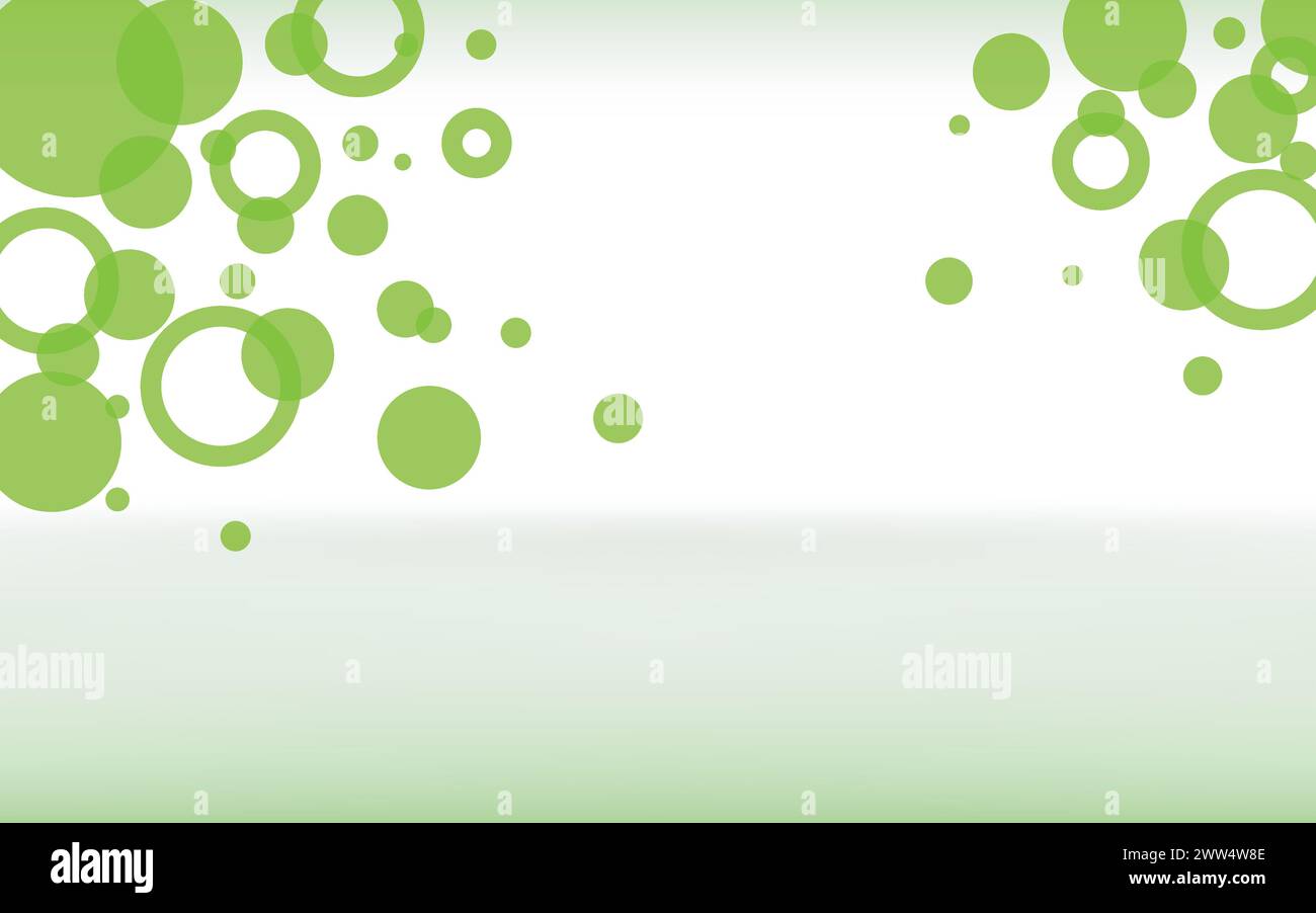 Green Circle Abstract Background, Vector Illustration Stock Vector ...