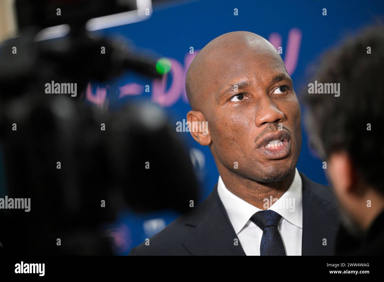 Paris, France. 20th Mar, 2024. Didier Drogba during the Olympic Games ...