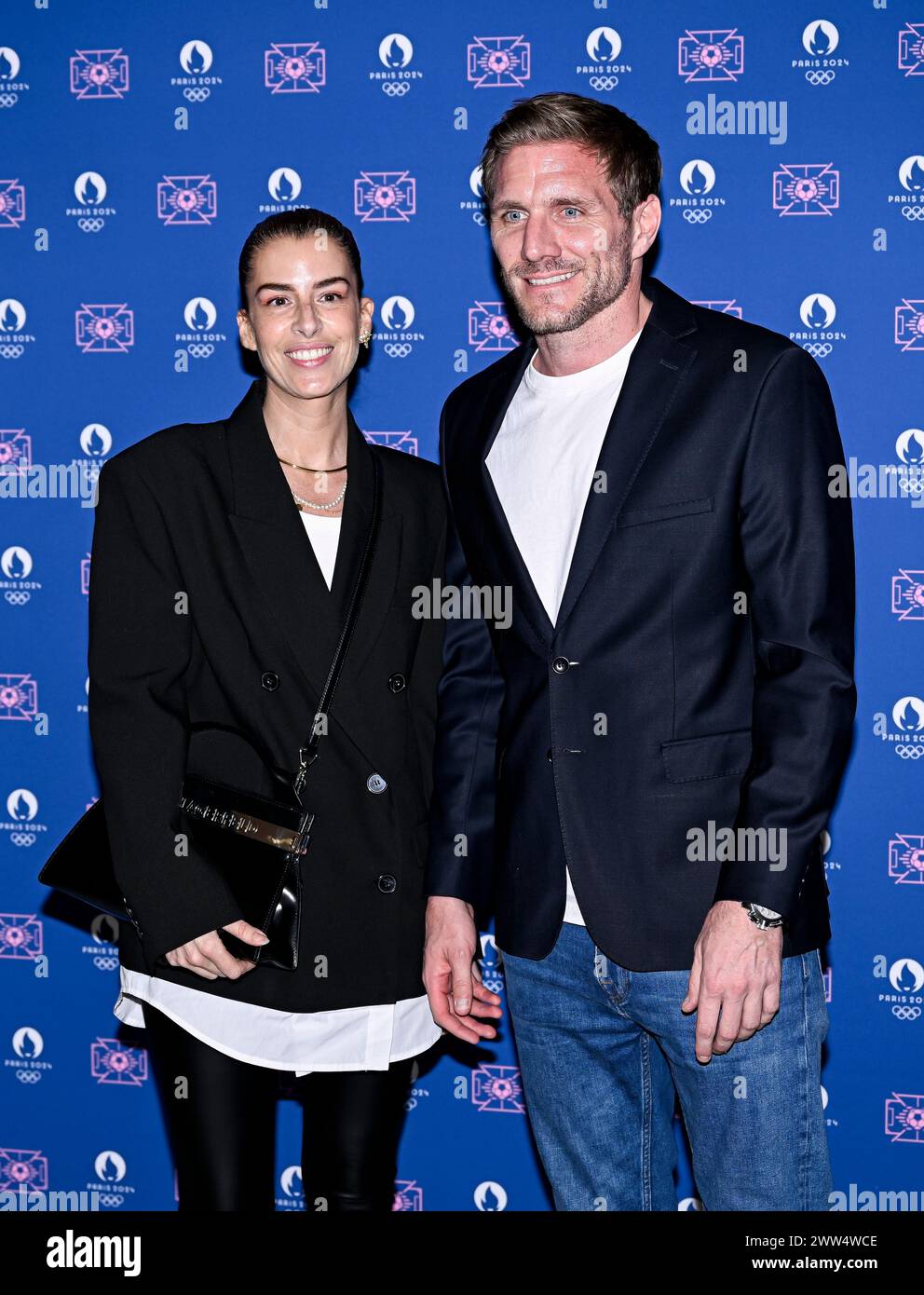 Paris, France. 20th Mar, 2024. Vanessa Le Moigne during the Olympic ...