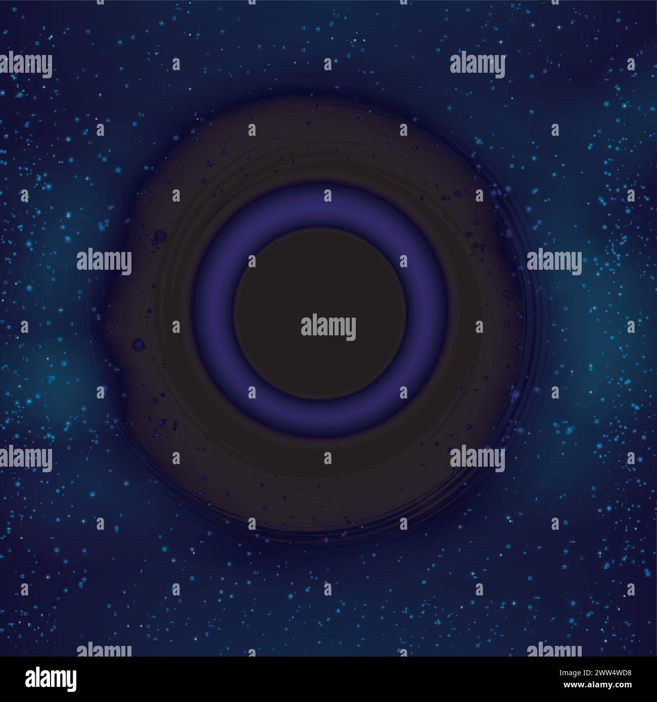Black hole in dark space Stock Vector Images - Alamy