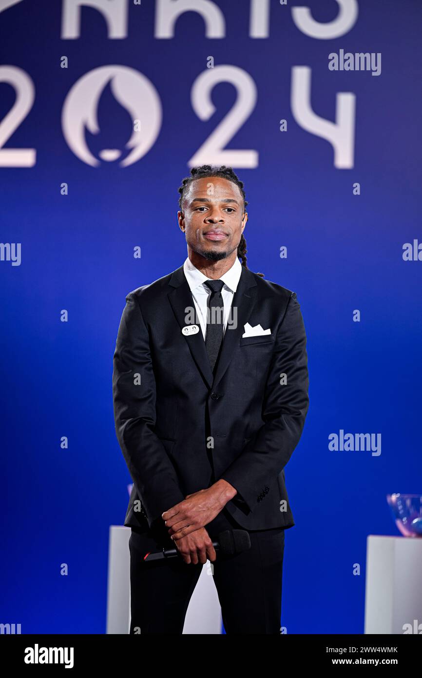 Paris, France. 20th Mar, 2024. Loic Remy during the Olympic Games ...