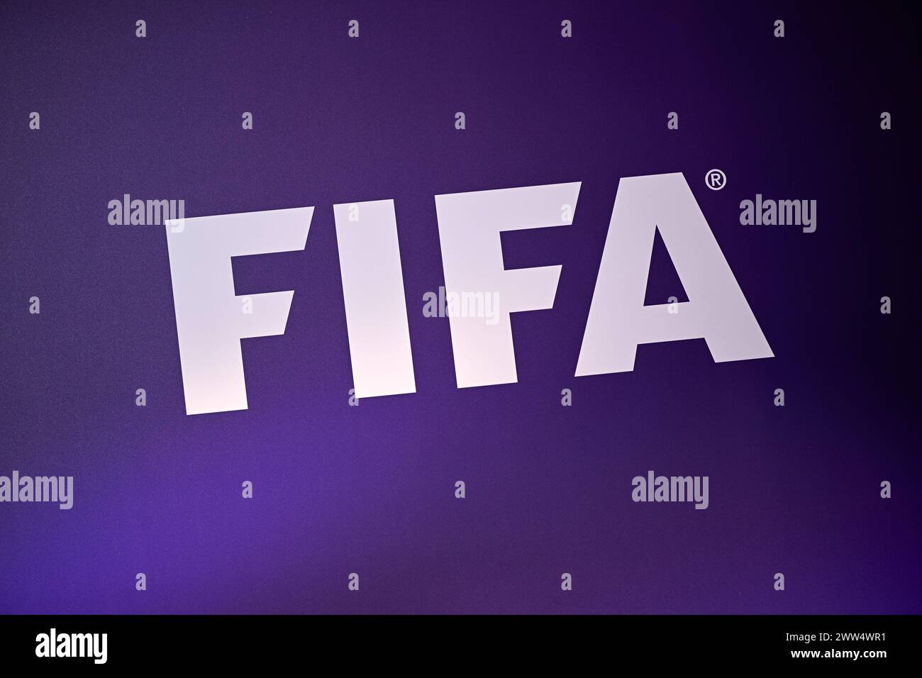 Paris, France. 20th Mar, 2024. Illustration with the official logo of ...