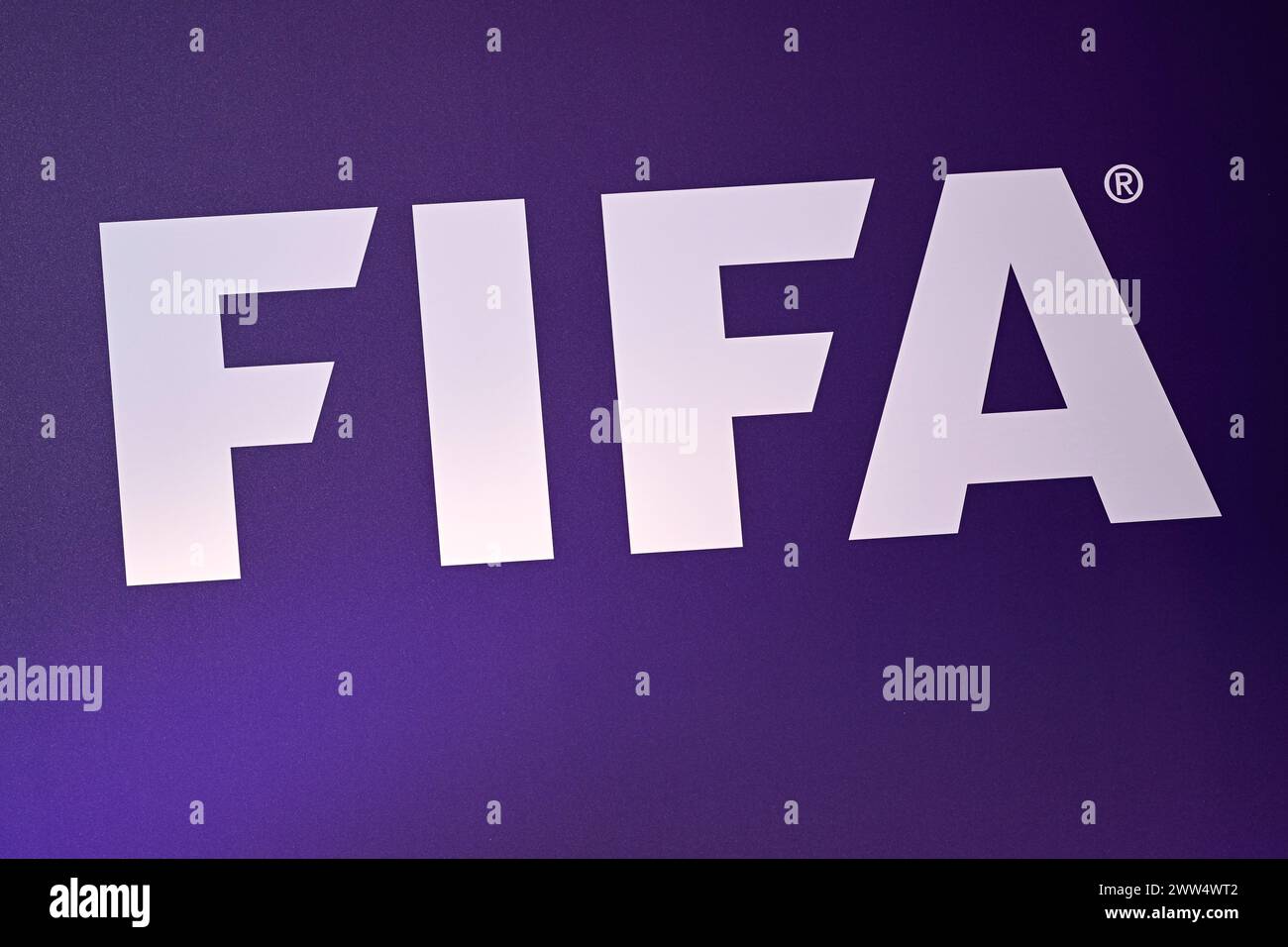 Paris, France. 20th Mar, 2024. Illustration with the official logo of ...