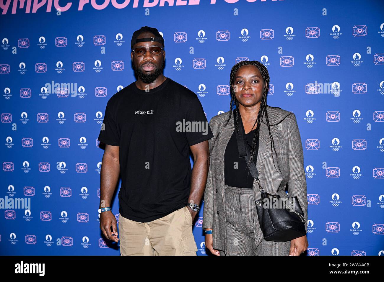 Paris, France. 20th Mar, 2024. Fif Tobossi of Booska-P during the Olympic Games football ...