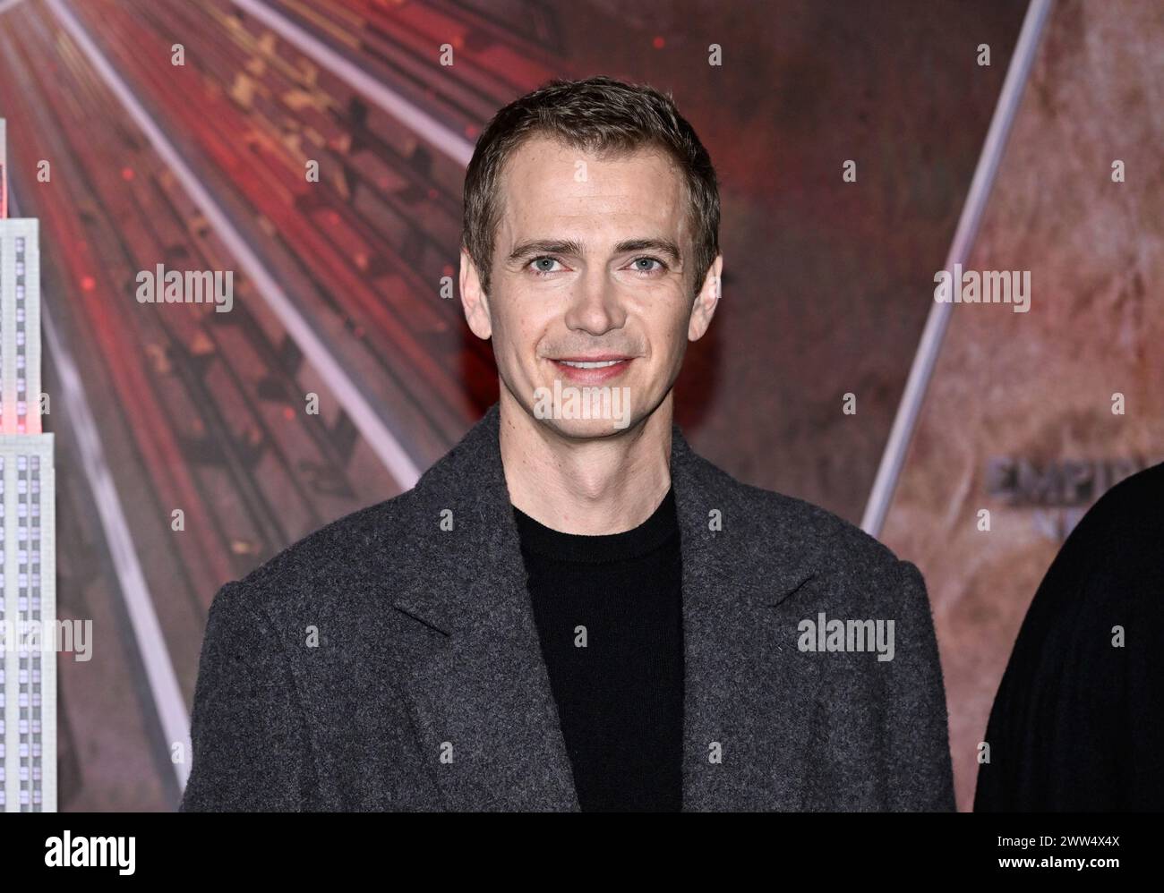 Actor Hayden Christensen participates in the Star Wars themed Empire ...