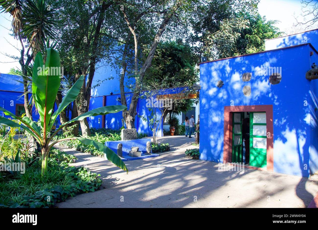 The Frida Kahlo Museum Museum Mexico Stock Photo - Alamy