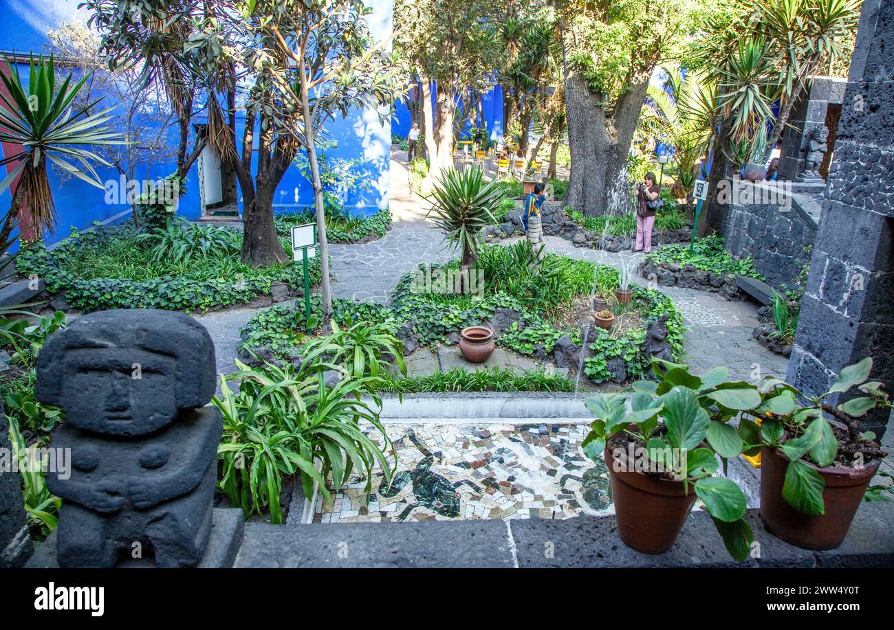 The Frida Kahlo Museum Museum Mexico Stock Photo - Alamy